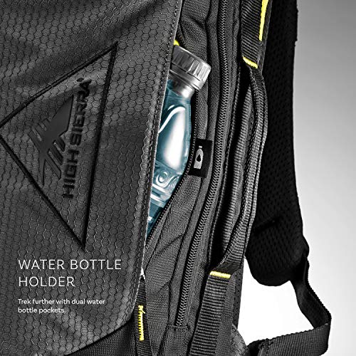 High Sierra Dells Canyon TSA Friendly Backpack Mercury/Black/Glow