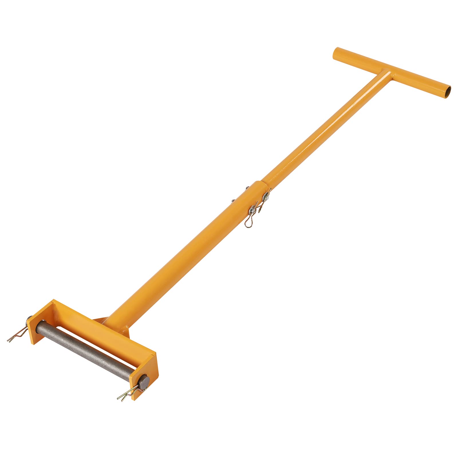 Heavy Duty Machine Dolly Skate, Machinery Roller Mover with Steering Handle, 8T 17600lbs Machine Moving Skates Industrial Machinery Mover Rotating Roller (15t 33000lbs)