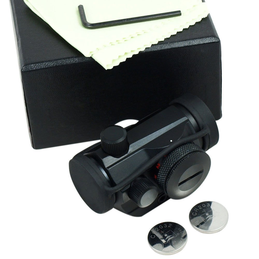 Higoo® Tactical Reflex Red/Green Dot Sight Holographic Scope with High Profile Mount fit 20mm Picatinny/Waver Rail or 11mm 11mm Dovetail