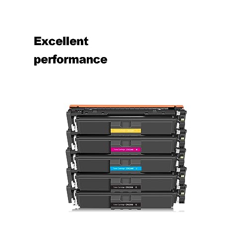 VAMTAY Compatible 069 Toner Cartridge Replacement for Canon 069H for imageCLASS MF753Cdw MF751Cdw LBP674Cdw Printer (5-Pack, Black Cyan Yellow Magenta)