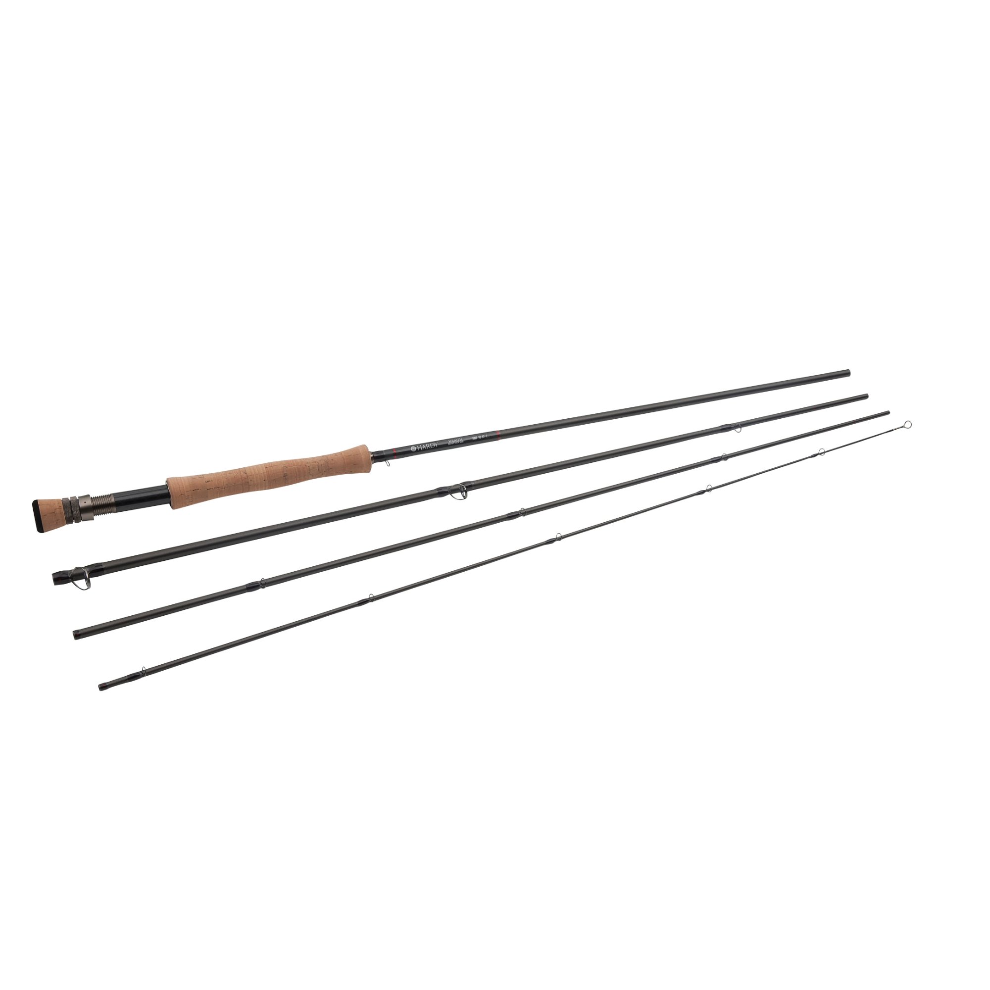 Hardy Wraith Sintrix Fly Fishing Rod, Stealth Grey, Size 8wt 9'
