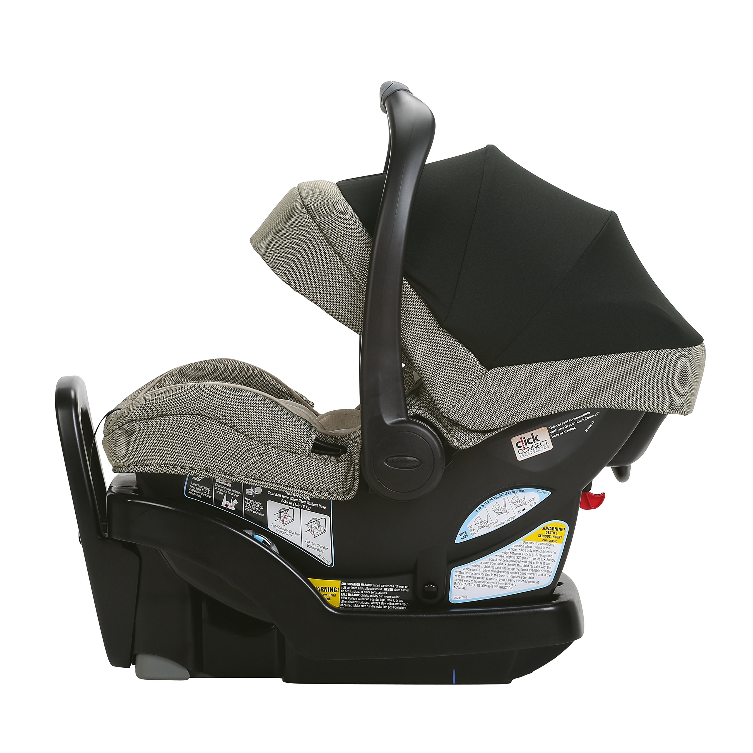 Graco SnugRide SnugLock Extend2Fit 35 Infant Car Seat | Ride Rear Facing Longer with Extend2Fit, Haven