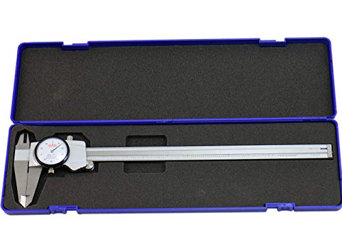 Shars 0-12" Premium Series Stainless Steel Shockproof Dial Caliper 303-1317 R}
