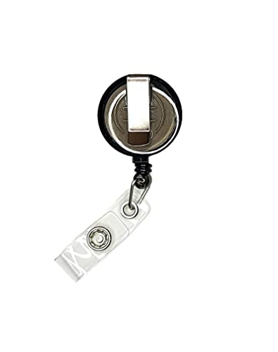 School Bus Badge Reel ID Holder Nurse Funny Badge Clip Retractable 25 inch Extension Yazzle Dazzle School Bus Homework Test Exam Learn Learning Class Student Chalkboard Teacher