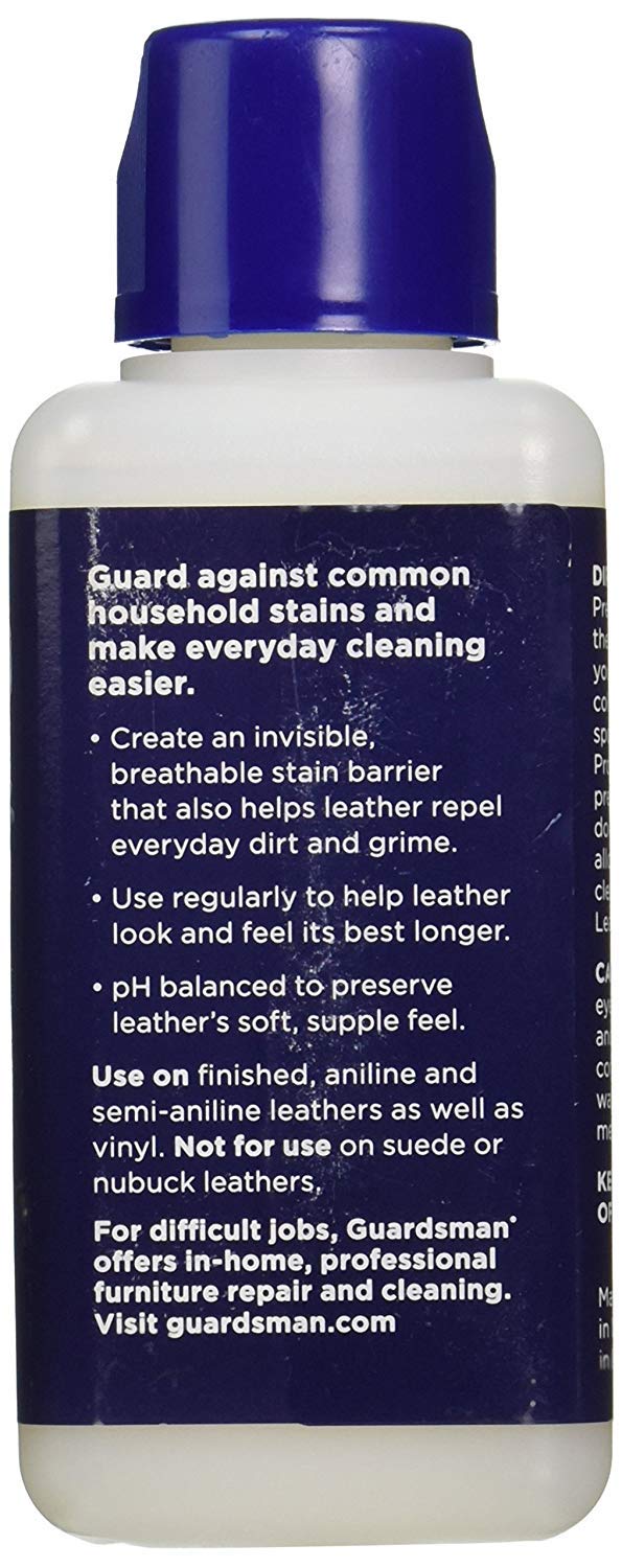 Guardsman Protect & Preserve for Leather 8.4 oz - Repels Stains, Retains Color and Softness, Great for Leather Furniture & Car Interiors - 471000-2 Pack