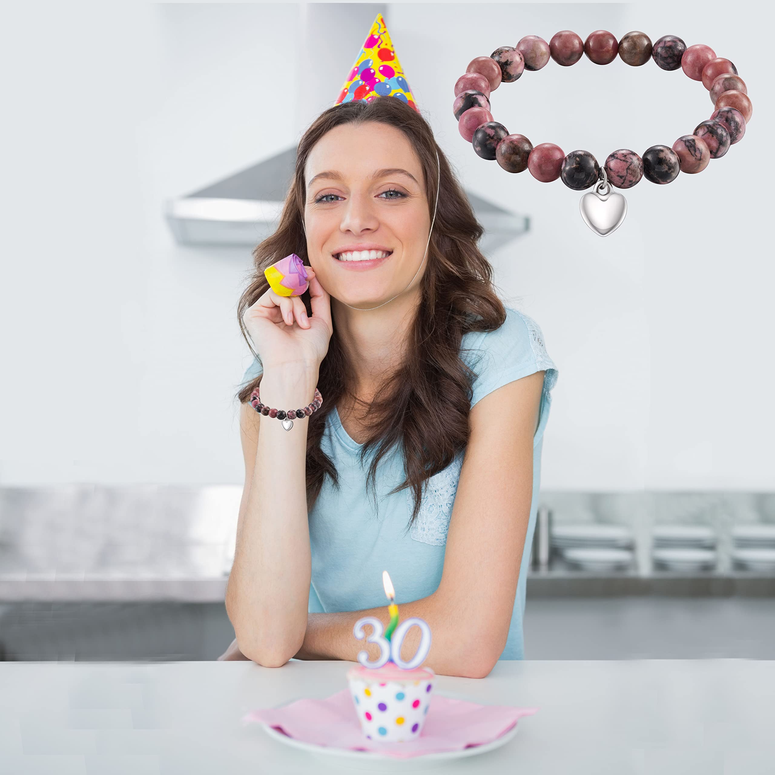 HGDEER 30th Birthday Decorations Gifts for Her, 30 Year Old Birthday Gifts for Women