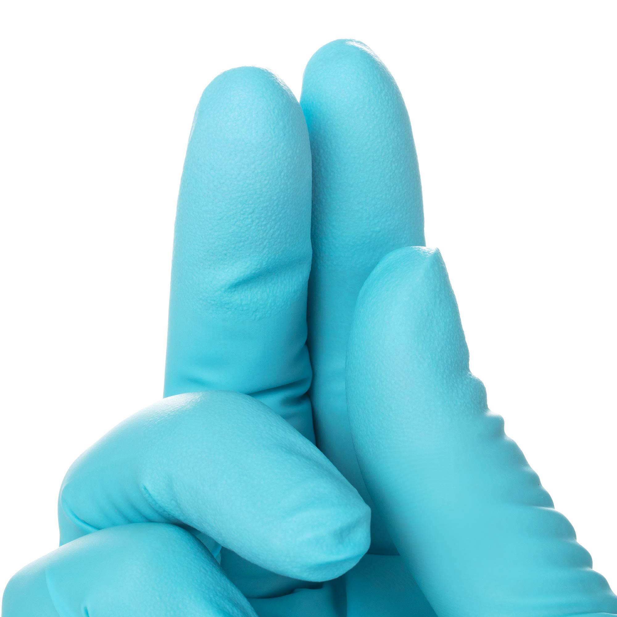 HALYARD Blue Nitrile Exam Gloves, Powder-Free, Non-Sterile, 5.9 mil, 9.5", Blue, Medium, 53102 (Case of 1000)