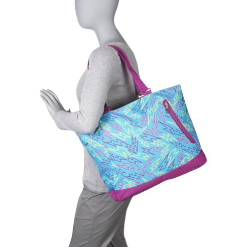 High Sierra Women's Shelby Tote Bag, Birds on a Wire Cerise, 16 x 14 x 5-Inch