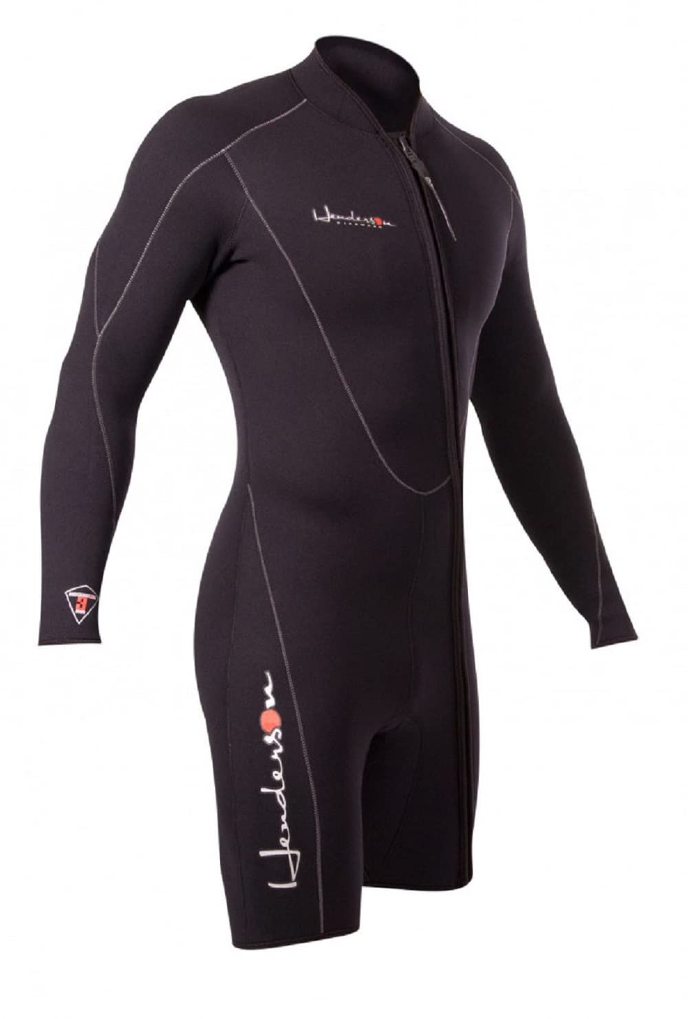Henderson Man Thermoprene Long Sleeve 3mm Shorty / Jacket (Front Zip) Scuba Diving Wetsuit-Medium