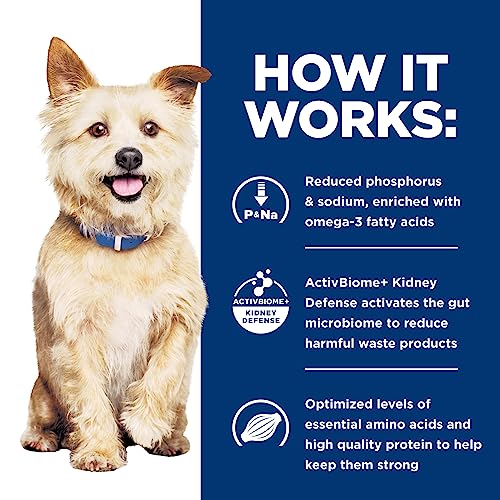 Hill's Prescription Diet k/d Kidney Care Beef & Vegetable Stew Wet Dog Food, Veterinary Diet, 12.5 oz. Cans, 12-Pack