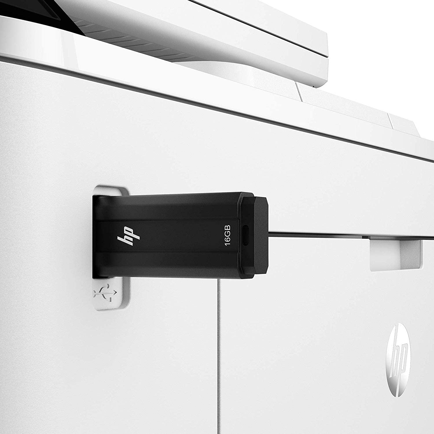 HP Laserjet Pro MFP M227fdw Monochrome Wireless All-in-One Laser Printer, 2.7" Color Touchscreen Display, Copy & Scan & Fax, 30 ppm, 1200x1200 dpi, Duplex & Mobile Printing, PC Mall USB Printer Cable