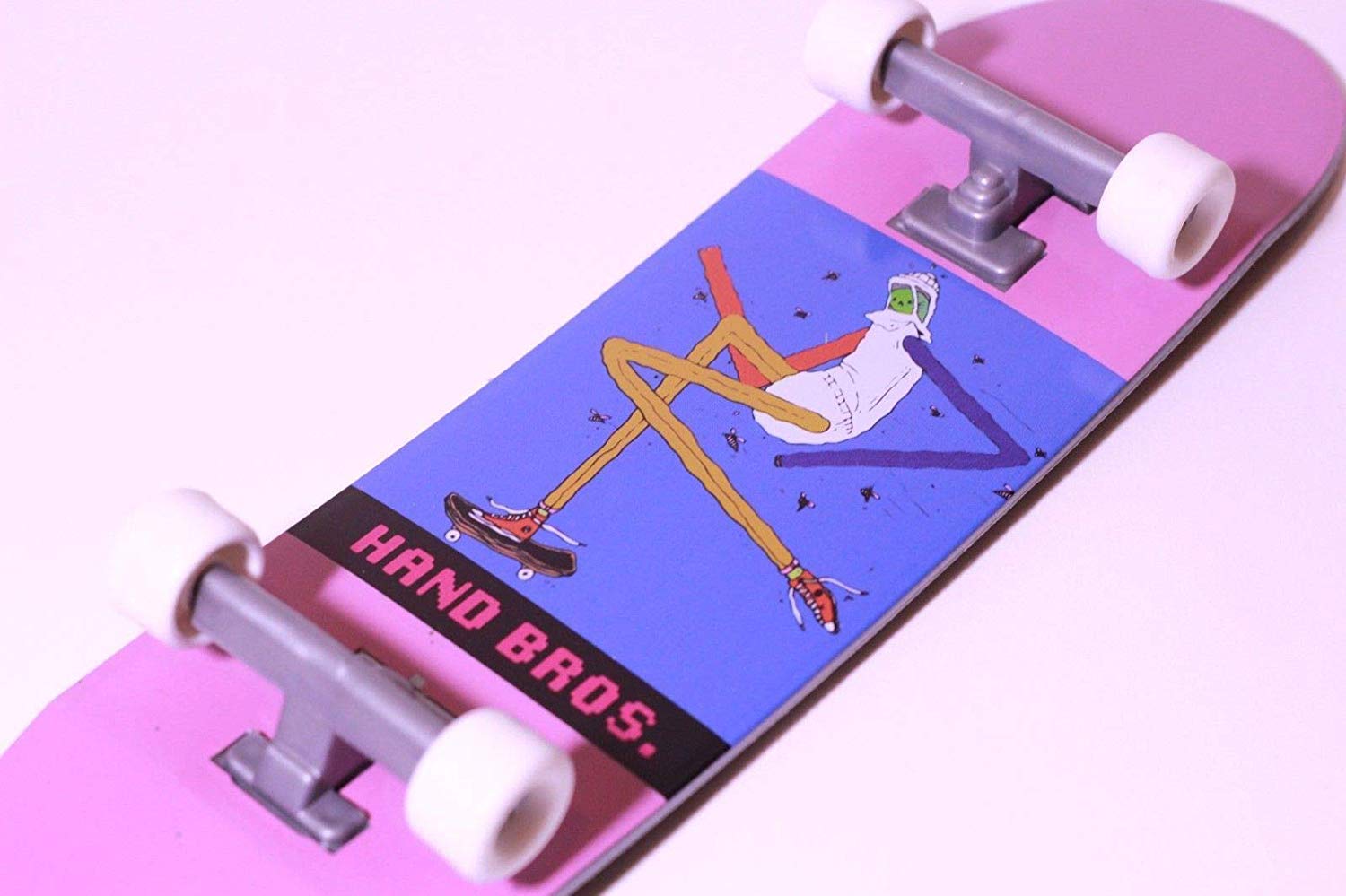 HANDBROS Handboard Skateboard 27cm 10.5 inch Tech Large Finger Board W/Grip