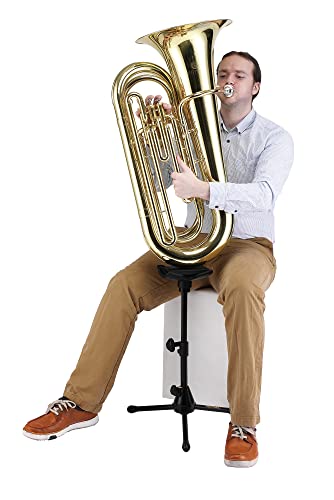 Hercules DS553B Tuba/Euphonium Performer Stand Black