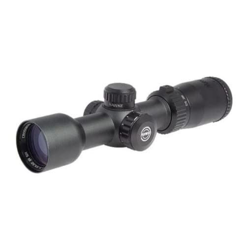 Hawke Sport Optics 12221 XB1 Vari-Speed SR IR Crossbow Scope and 2-Pc Weaver Mounting Rings Kit Bundle