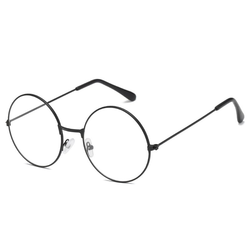 HDTVTV Round Anti Glare Computer Readers Fashion Eyewear Flat Light Mirror Blue Light Blocking Reading Glasses (Color : C3, Size : +0.00)
