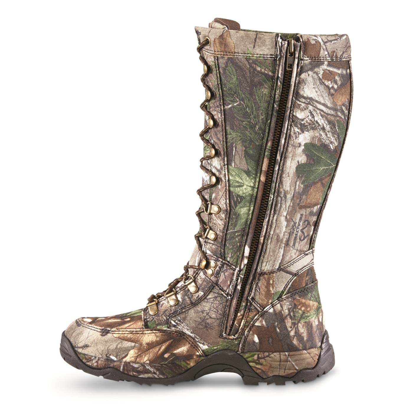 Guide Gear Men’s Nylon Rubber Snake Boots, Waterproof and Snake Proof Hunting Shoes RT Xtra Green 10.5D (Medium)