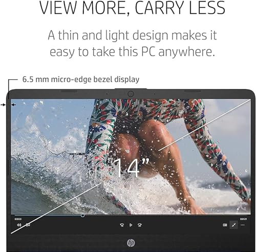 HP Stream Laptop 2023 Newest 14" HD Display, Intel Celeron N4120 Processor, 16GB RAM, 192GB Storge (64GB EMMC+128GB SD Card), Intel UHD Graphics 600, Webcam, Wi-Fi, Windows 11 Home in S Mode