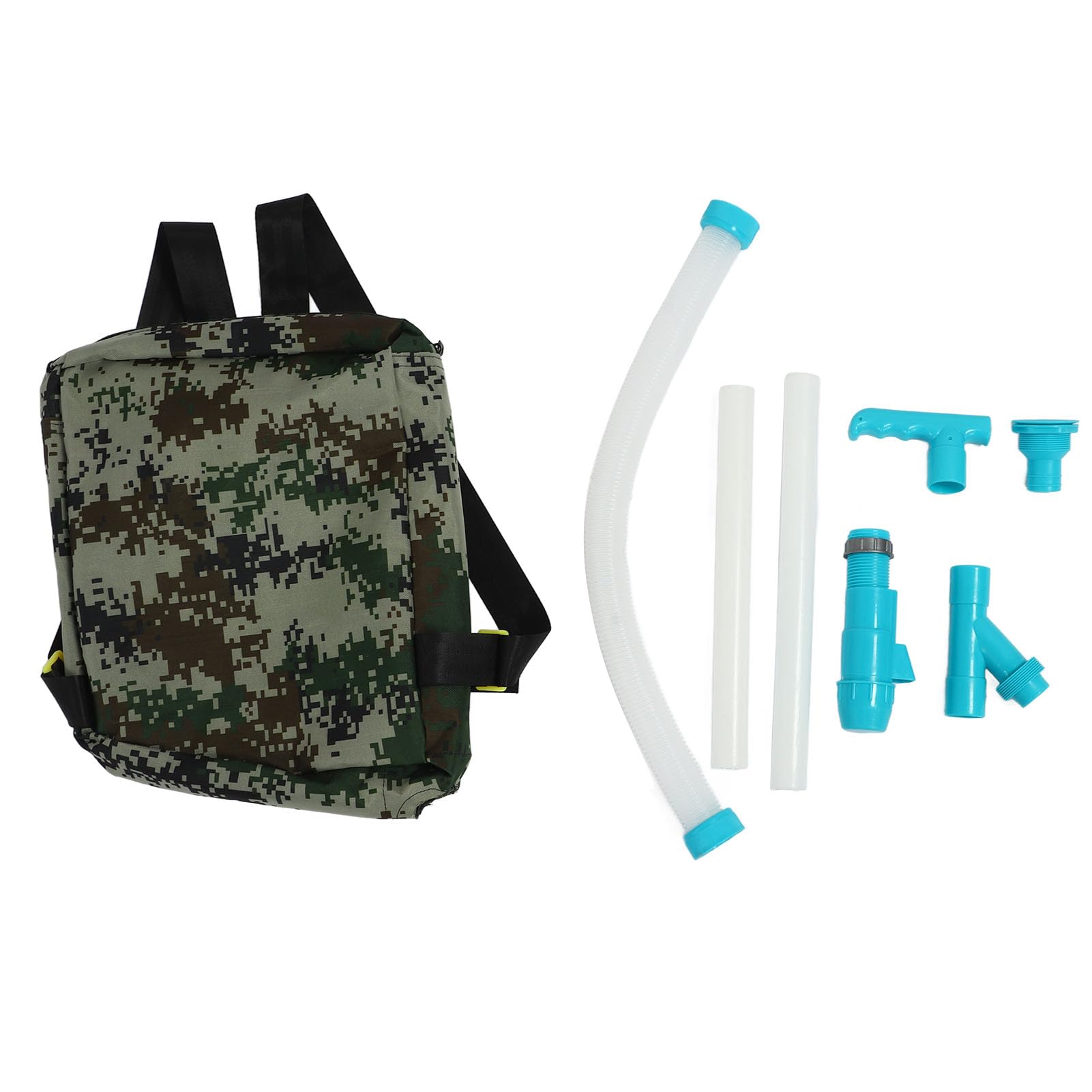 Handheld Fertilizer Sprayer, Knapsack Sprayer with Flexible Handle for Fertilizing Fruit Tree Corn