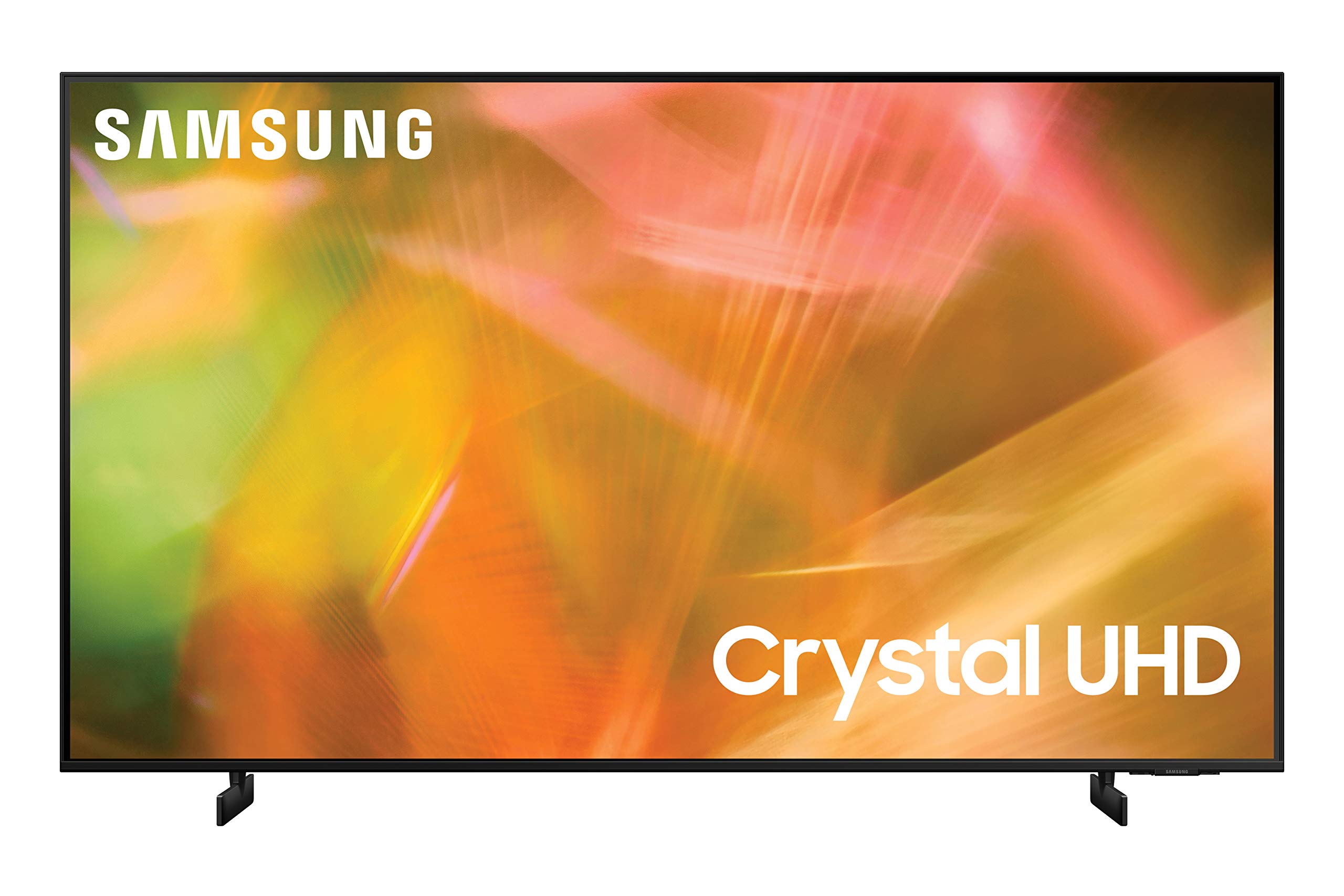 SAMSUNG 75-Inch Class Crystal UHD AU8000 Series - 4K UHD HDR/w B57C soundbar with Dolby Audio/DTS Virtual