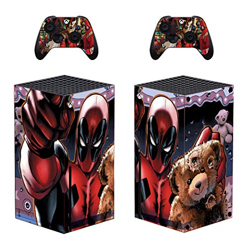 Hero Troll Decals Stickers Full Set Faceplate Skin for X-box-One-Series X Protection Kit by KAJAL MANI