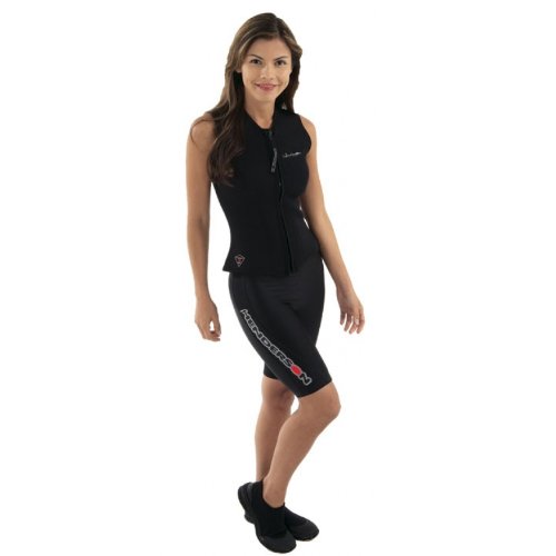 Henderson Women Thermoprene Zipper 3mm Vest Scuba Wetsuit-8