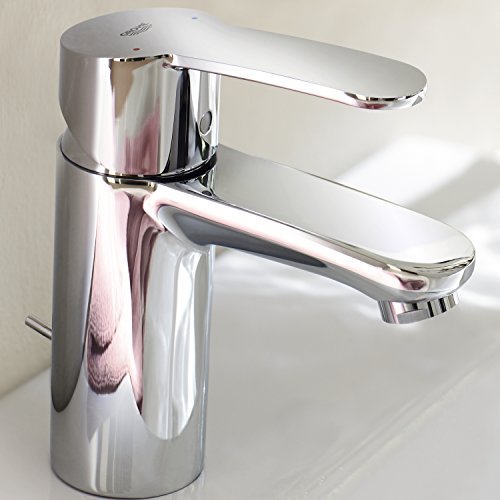 Grohe Eurostyle Cosmopolitan Centerset Single-Handle Single-Hole Low Arc Bathroom Faucet - 1.5 GPM