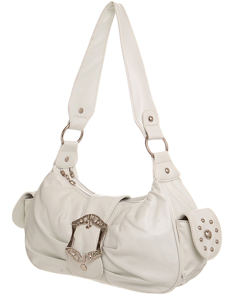 Handbags For All Large Classical Silver Toned Hobo women handbag Shoulder Handbag