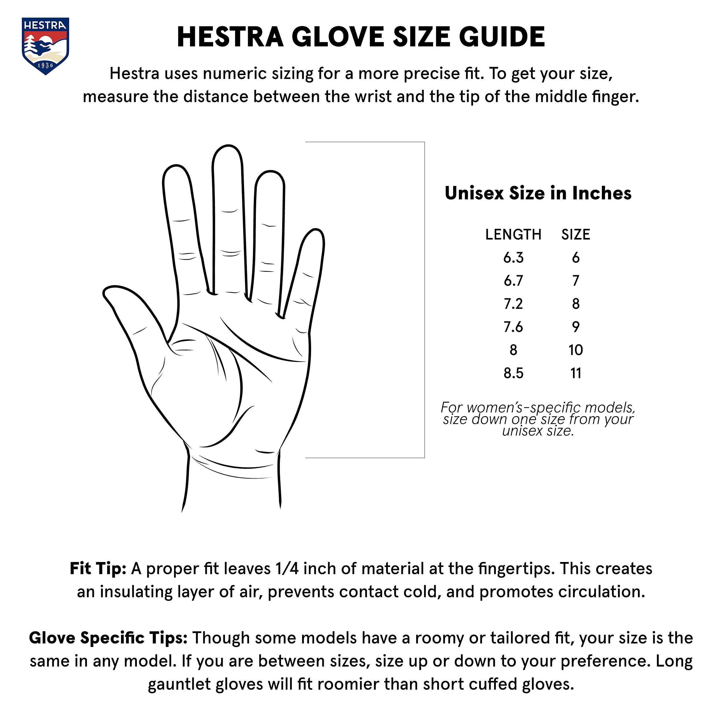 Hestra Army Leather Heli Ski Glove - Classic Snow Mitten for Skiing, Snowboarding and Mountaineering, Grey, 8