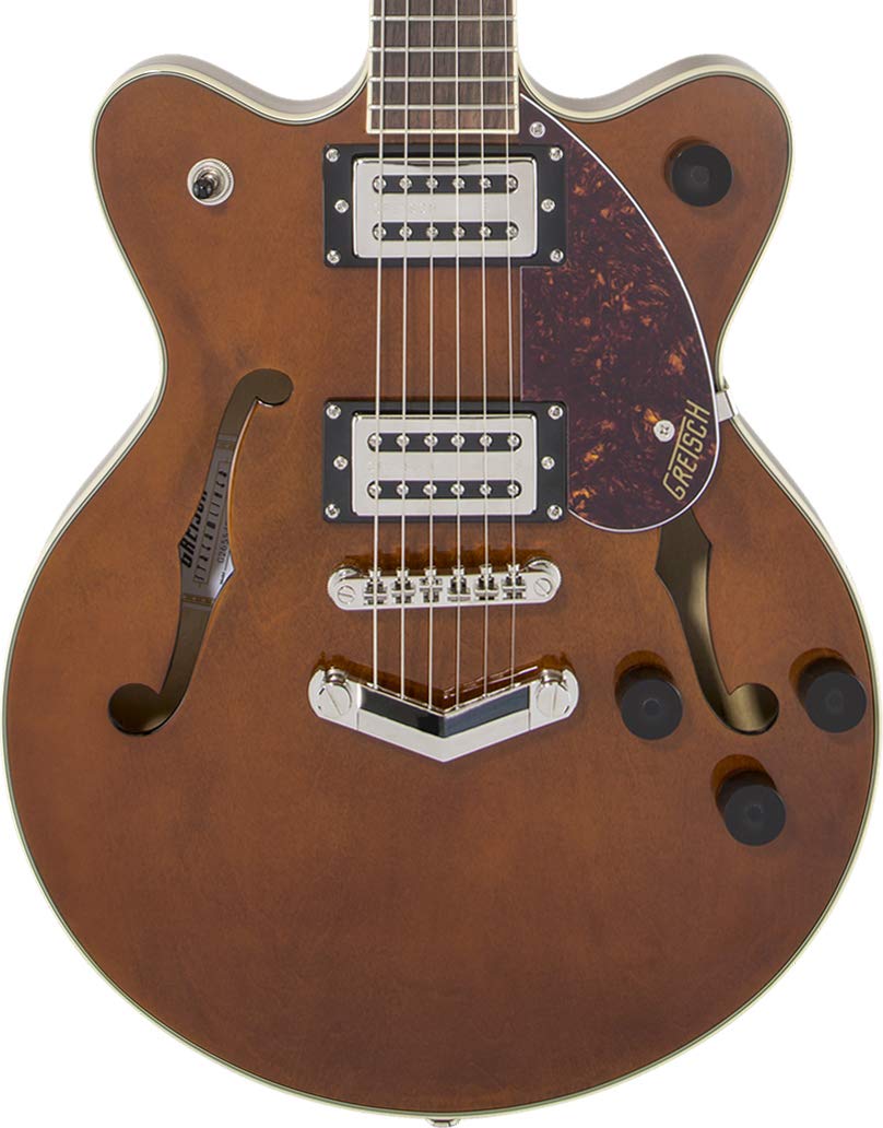 Gretsch G2655 Streamliner Center Block Jr. Single Barrel Stain w/V-Stoptail & Broad'Tron Pickups
