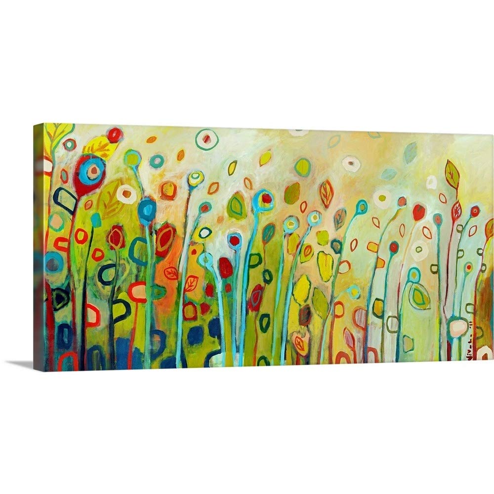 GREATBIGCANVAS Within Canvas Wall Art Print, Floral Home Decor Artwork, 36"x18"x1.5"