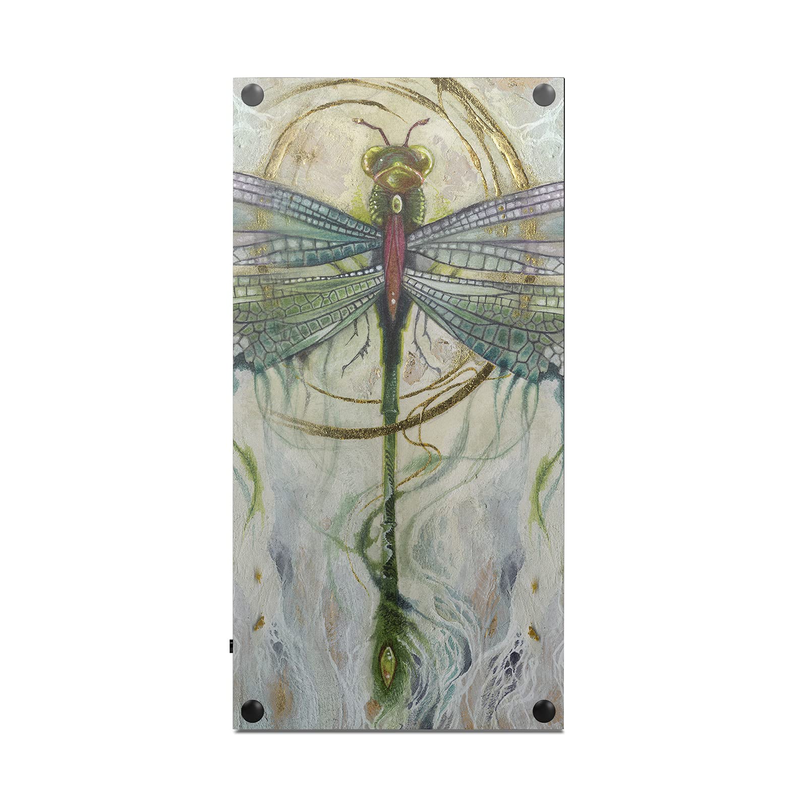 Head Case Designs Officially Licensed Stephanie Law Damselfly 2 Art Mix Matte Vinyl Sticker Gaming Skin Case Cover Compatible with Xbox Series X Console