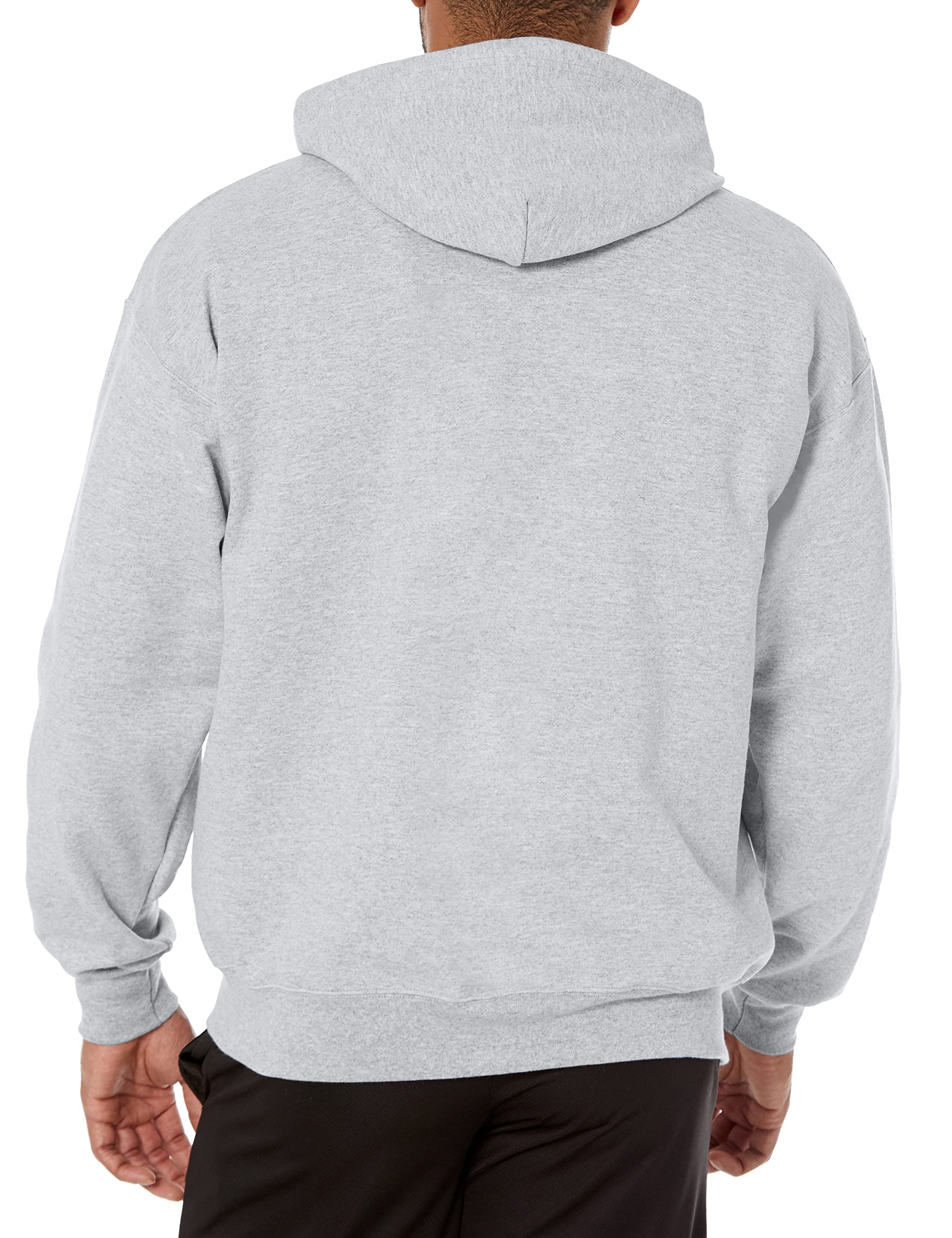 Hanes Men's Full Zip Ultimate Heavyweight Hoodie, Light Steel, X-Large