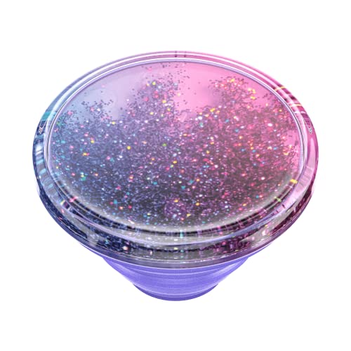 PopSockets Phone Grip with Expanding Kickstand, PopSockets for Phone, Tidepool PopGrip - Glitter Ombre