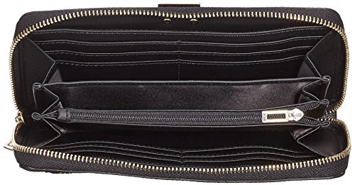 Guess Christy Large Coal Signature Zip-Around Clutch Wallet