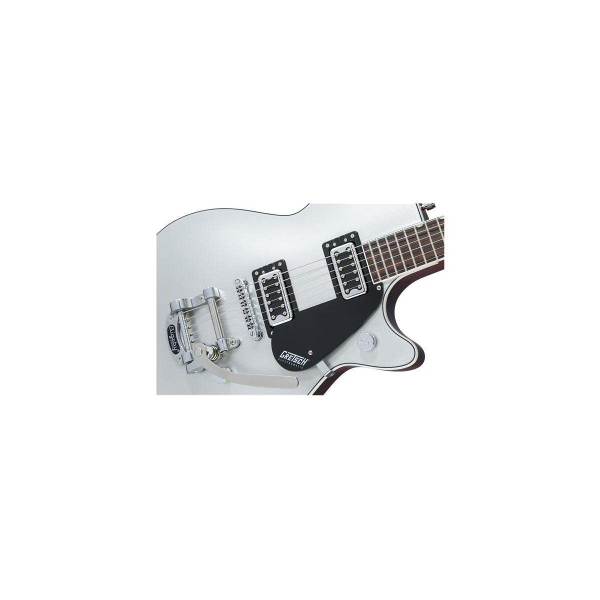 Gretsch G5230T Electromatic Jet FT Single-Cut with Bigsby, with 2-Year Warranty Laurel Fingerboard, Airline Silver