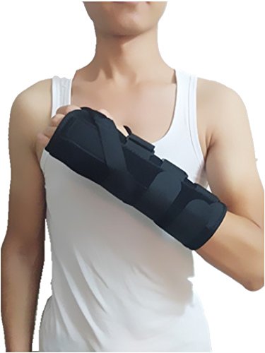 Rousu Medi Forearm and Wrist Support Splint Brace Forearm Immobilizer Brace (Left hand)