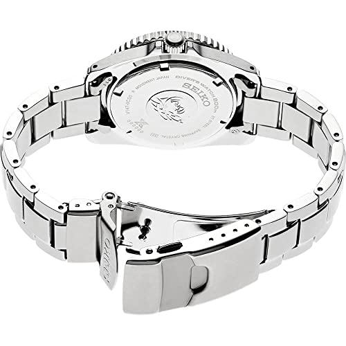 SEIKO SNE585 Prospex Men's Watch Silver-Tone 38.5mm Stainless Steel, Blue