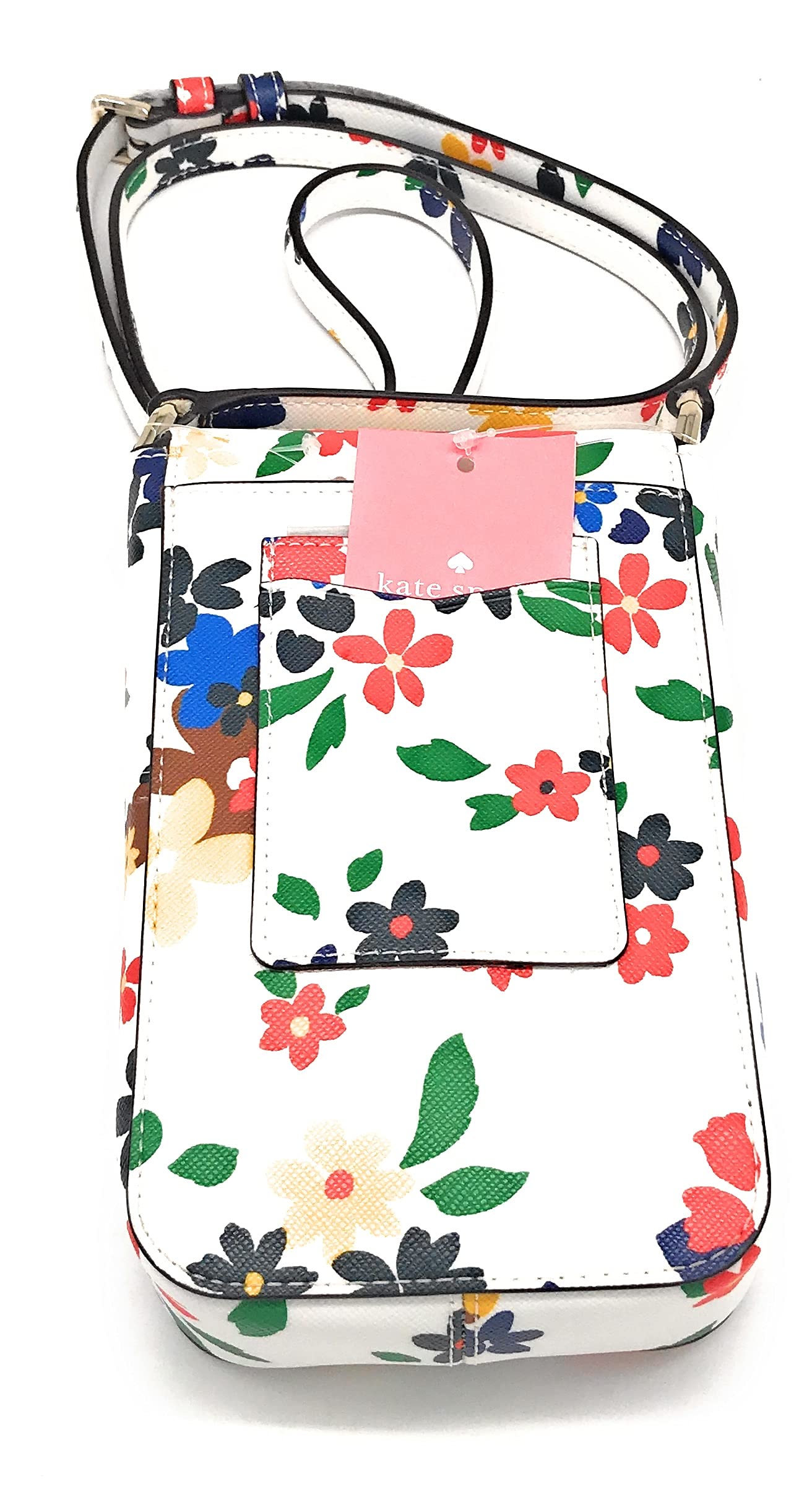 Kate Spade New York Staci NS Flap Phone Crossbody (Sailin' Floral Cream Multi)