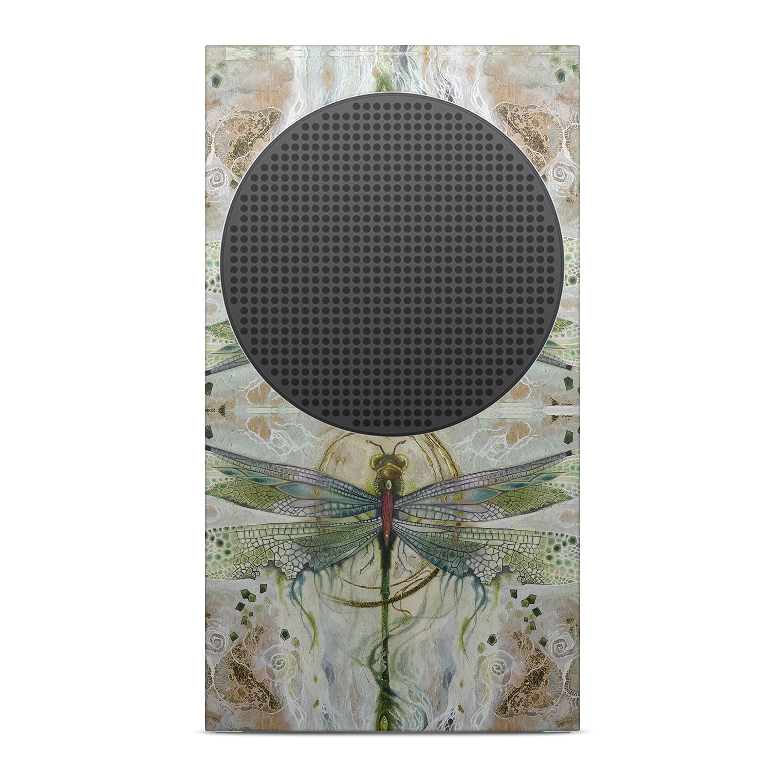 Head Case Designs Officially Licensed Stephanie Law Damselfly 2 Art Mix Matte Vinyl Sticker Gaming Skin Case Cover Compatible with Xbox Series S Console