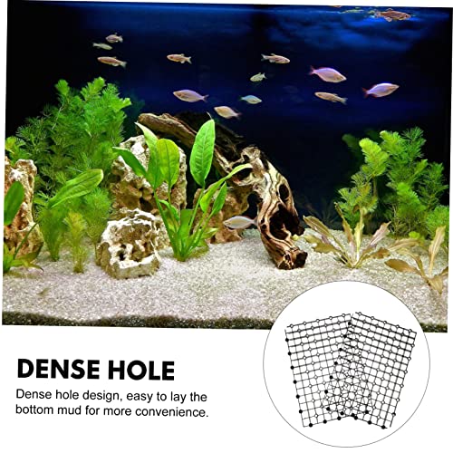 HEALEEP 2pcs Fish Tank Grid Plastic Tank Divider Egg Crate Grid Divider Fish Tank Isolate Board Fish Tank Filters 40 Gallon Plastic Dividers Convenient Gravel Filters Aquarium Filter Grid