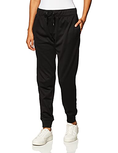 Hanes womens Sport Performance Fleece Jogger With Pockets Pants, Black Solid/Black Heather, XX-Large US