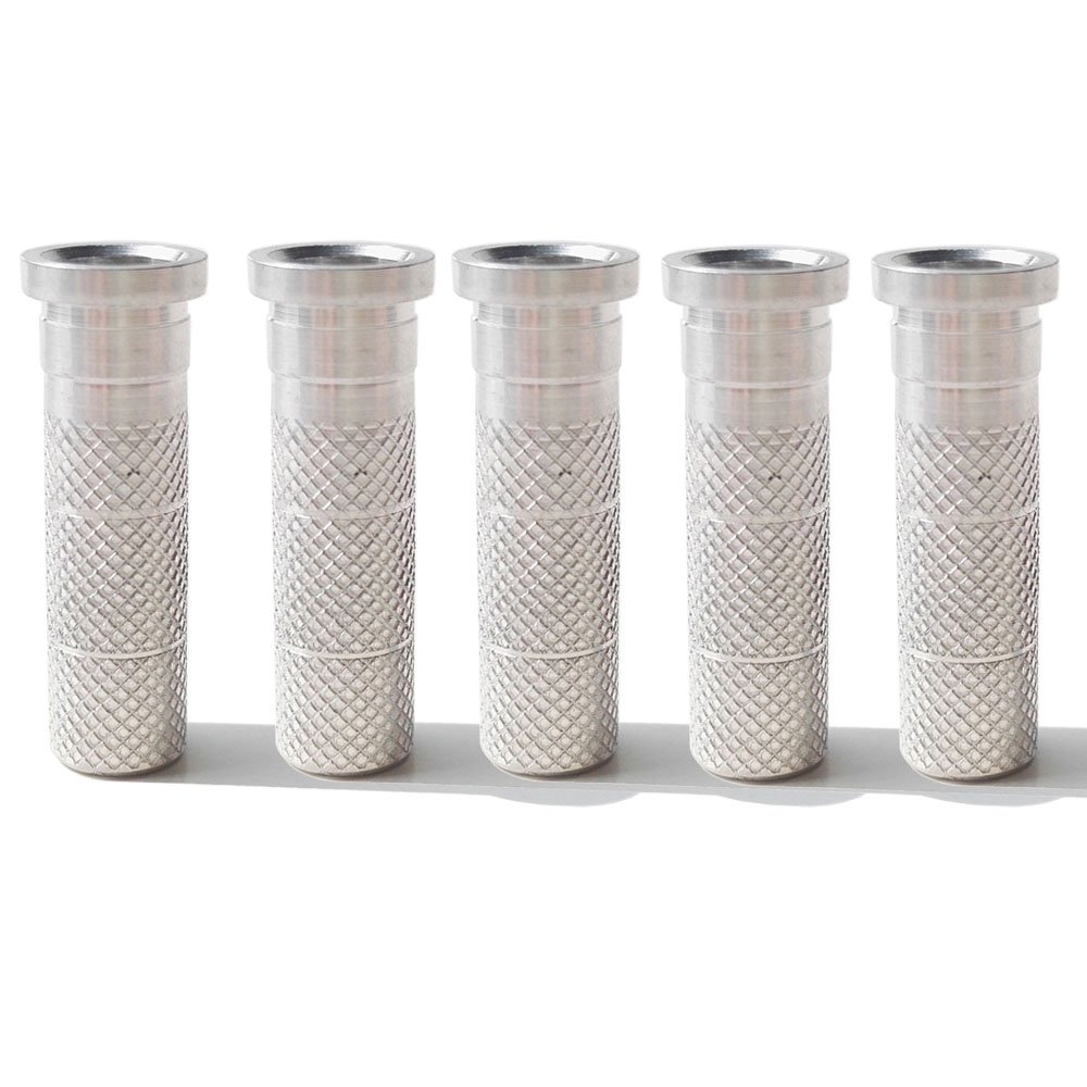 HNZMDY 30 Inch 6.2 mm Carbon Arrow Shaft Spine 500 Carbon Shaft Tube DIY Archery (shaft with insert, 24 Pcs)