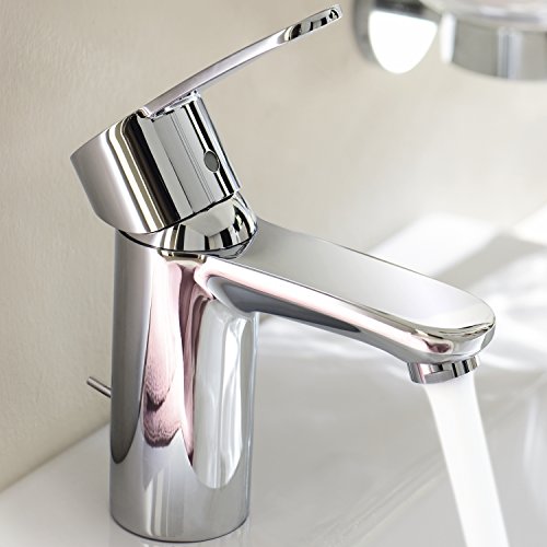 Grohe Eurostyle Cosmopolitan Centerset Single-Handle Single-Hole Low Arc Bathroom Faucet - 1.5 GPM