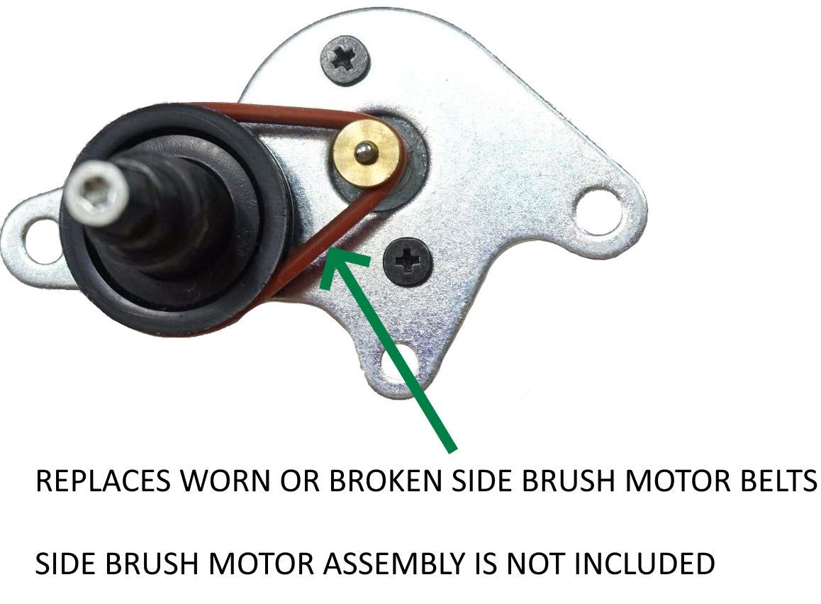 HDMNDD 3X Neato Botvac Connected Robotic Vacuum Side Brush Motor Compatible Upgraded Drive Belt O Ring D5 D6 D7 D75 D80 D85 65 70e 75 80 85