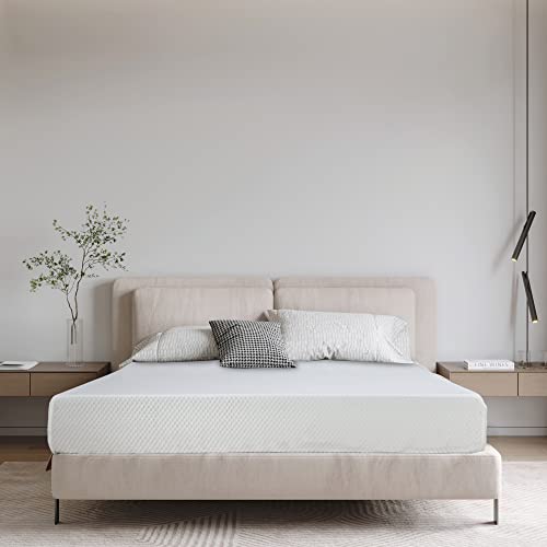 Sentiment Memory Foam Mattress 8 inch Gel Mattress Cool Sleep Pressure Relief Medium Firm Mattresses CertiPUR-US Certified/Bed-in-a-Box/Pressure Relieving (Queen)