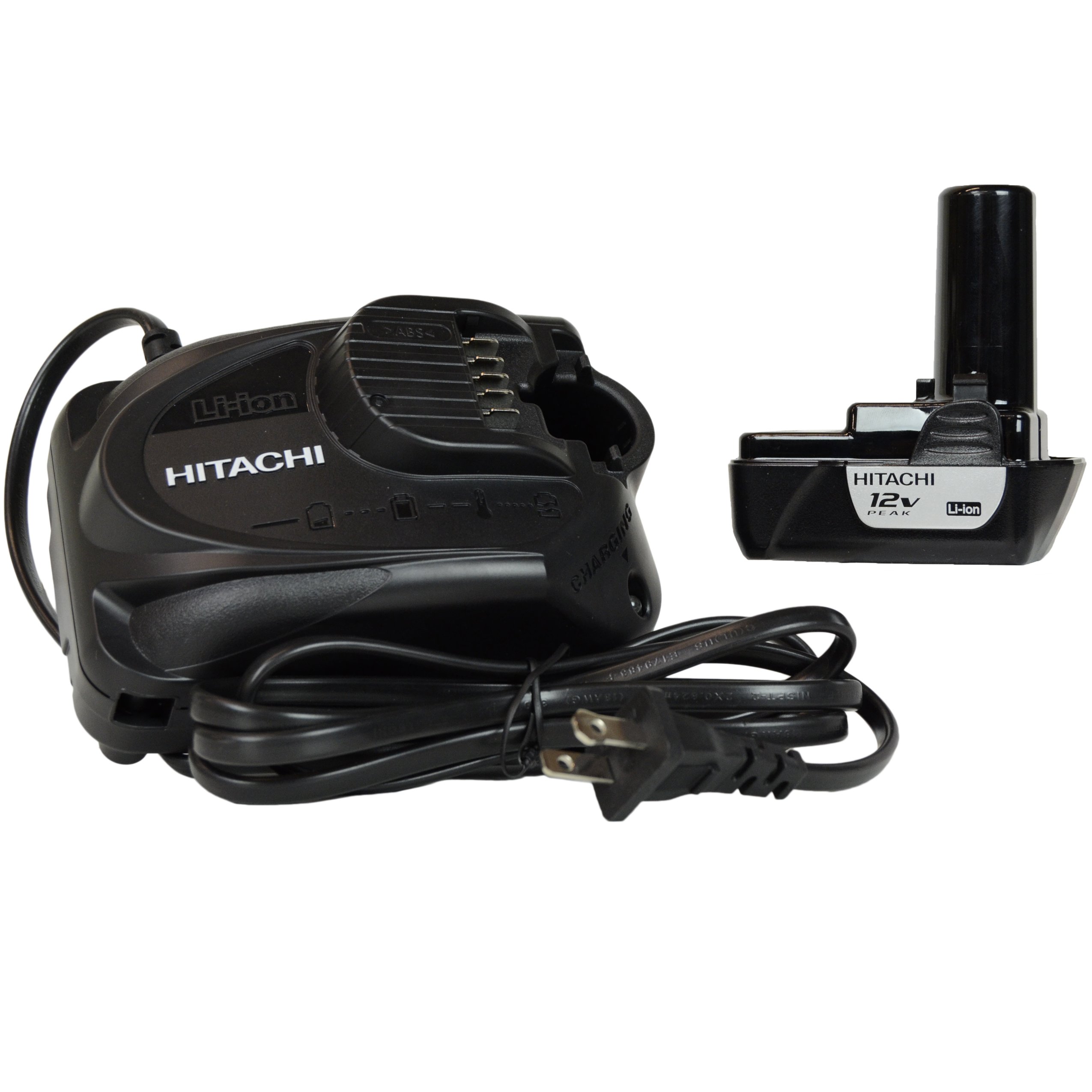 Hitachi UC10SL2 10.8v Li-Ion Battery Charger and BCL1015S 10.8-12V Battery Combo