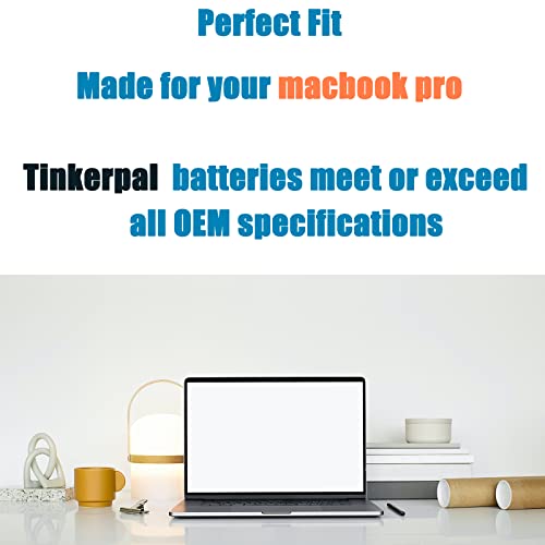 Tinkerpal A1964 Laptop Battery Compatible with MacBook Pro 13" (A1989) Mid 2018 2019 A2251 2020 EMC 3214 EMC 3358 3348 BTO/CTO MR9Q2LL/A MR9R2LL/A MR9T2LL/A MR9V2LL/A MV962LL/A MV9A2LL/A MV962LL