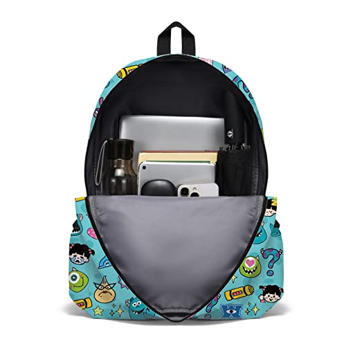TUGIVUYS Anime Back-pack 17-Inch Cartoon Cute Lightweight Waterproof Travel Laptop Book-bag Fashion Leisure Back-pack