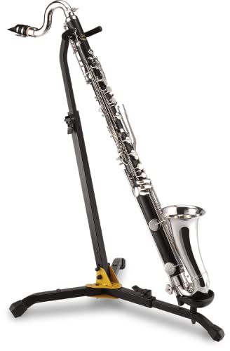 Hercules DS561B Basson/Bass Clarinet Stand,Black