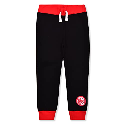 Hasbro Power Rangers 2 Piece Long Sleeve Shirt and Jogger Set for Big Kids β Blue/Red/Black